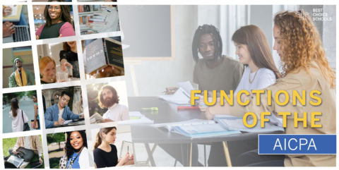 5 Functions of the AICPA - Best Choice Schools